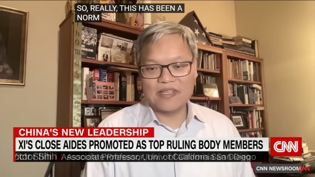 Who is who at China’s new leadership – Victor Shih – China Speakers Bureau