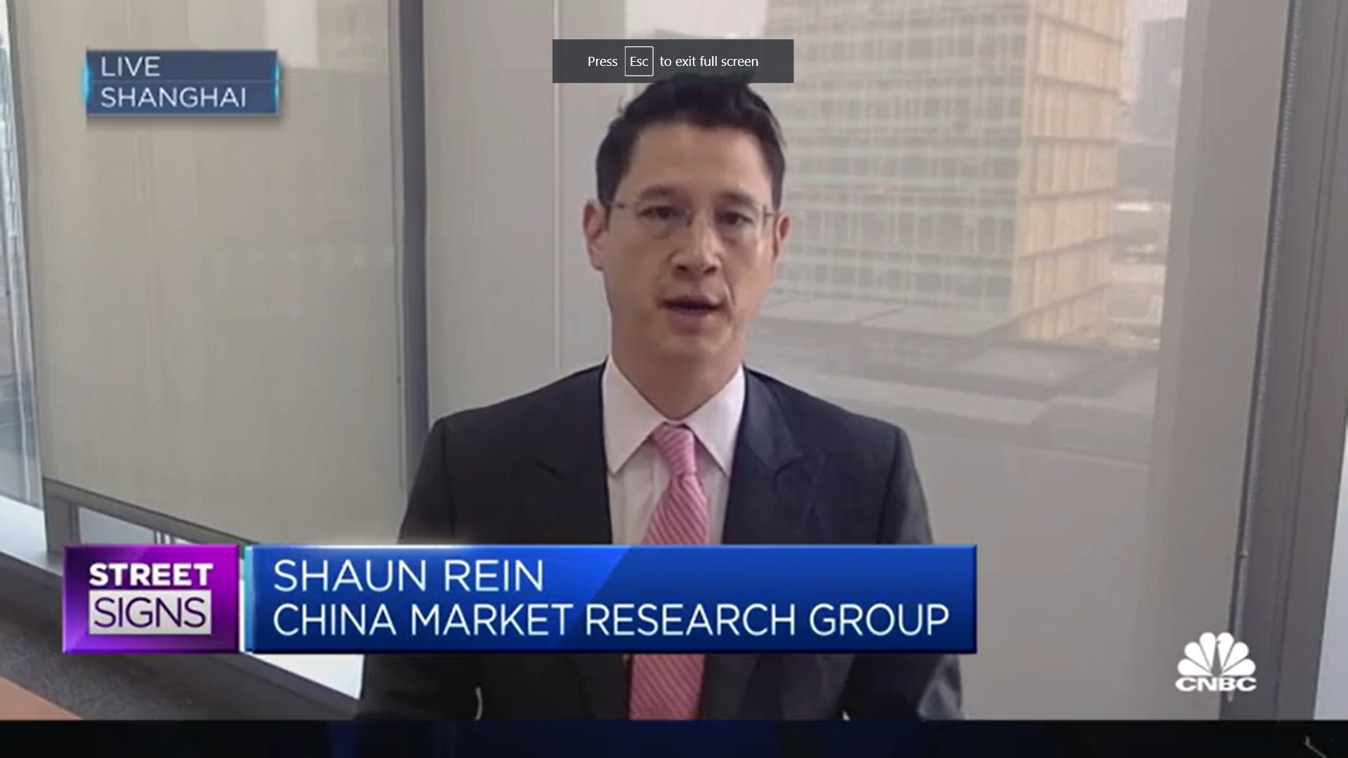 Economy is still not back on track – Shaun Rein – China Speakers Bureau