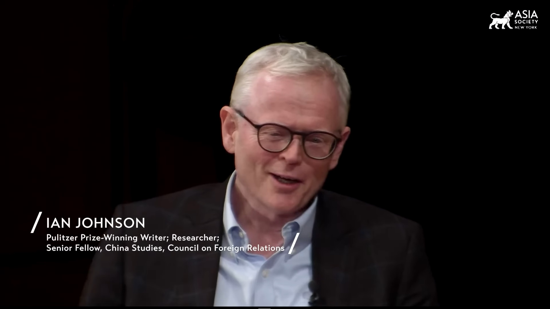 Working as a journalist in China – Ian Johnson – China Speakers Bureau